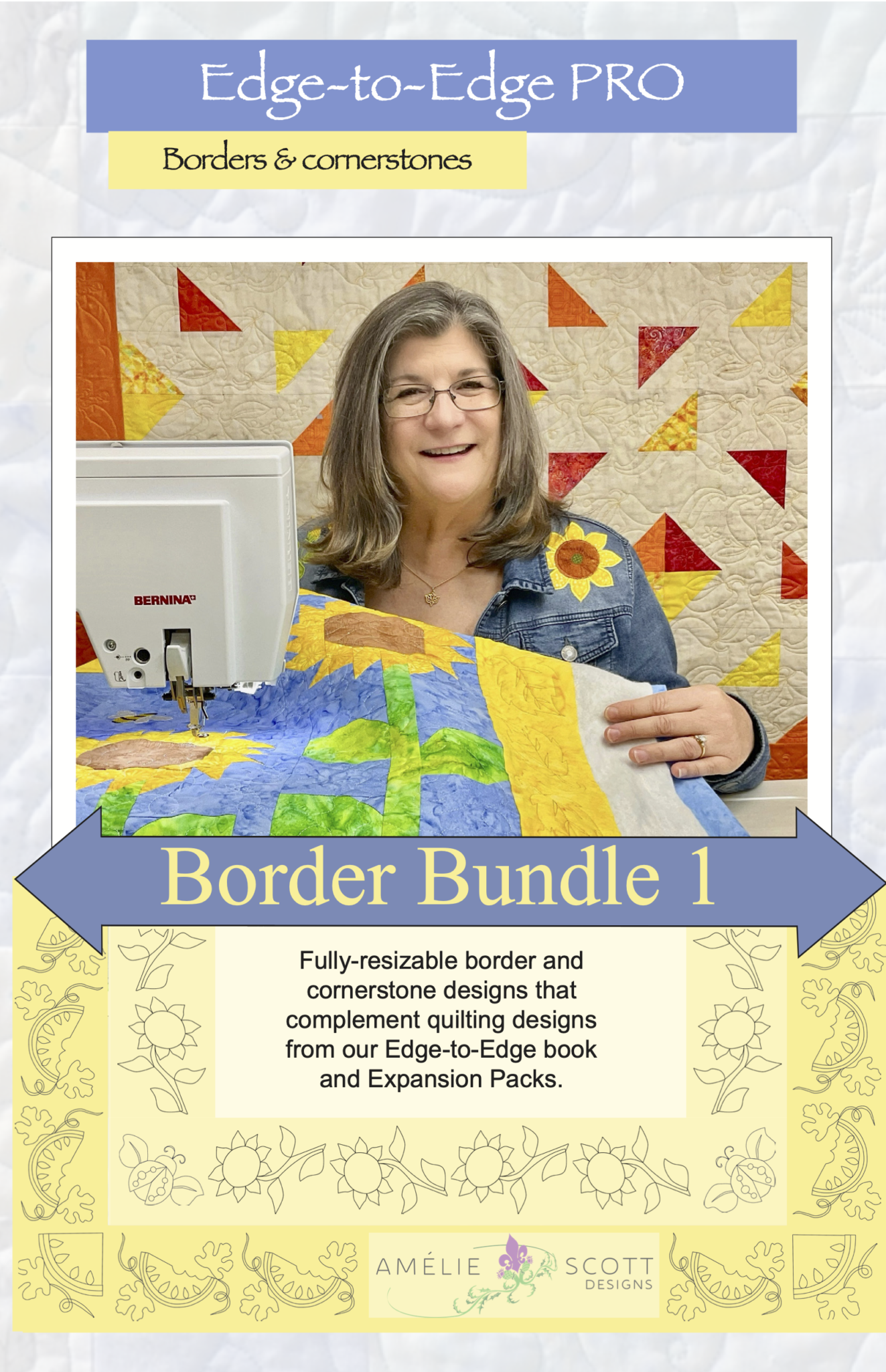 Edge-to-Edge PRO Border Bundle 1 - Download - Amelie Scott Designs